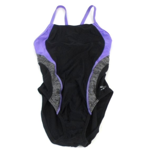 Speedo | Swim | Speedo Pro Lt Relaunch Splice Flyback Drop Back Black One Piece Swimsuit | Poshmark